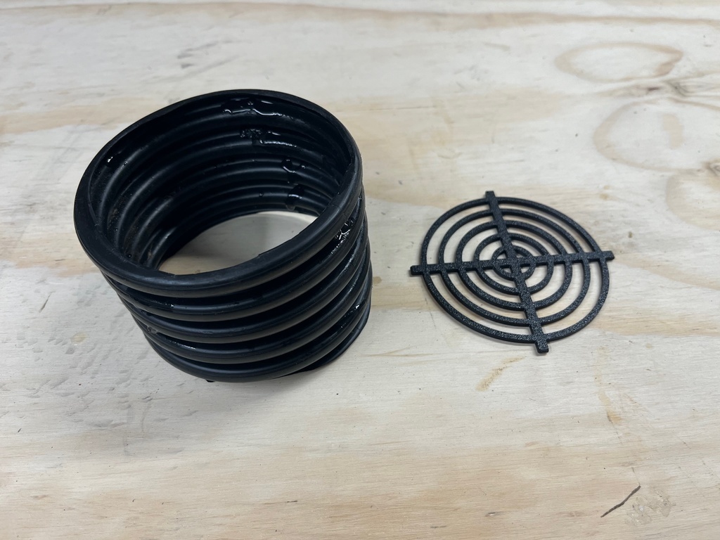 Free 3D file 4 inch big o pipe end grate 🔚・3D printer model to download ...