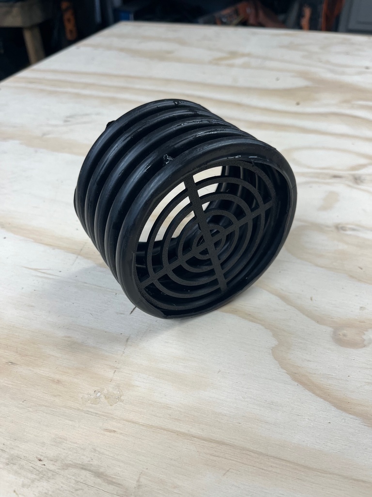 Free 3D file 4 inch big o pipe end grate 🔚・3D printer model to download ...