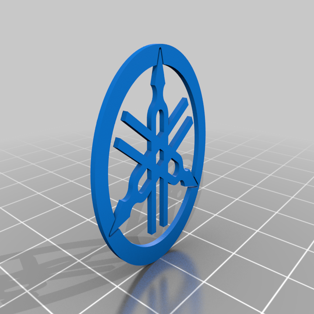 Free 3D file Yamaha boat logo and symbol 🛥️・3D printable model to ...