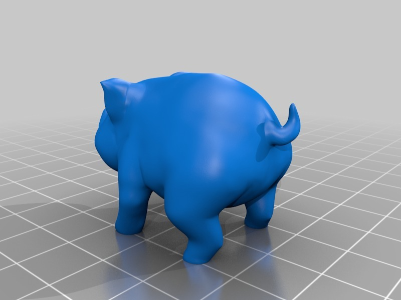 Free 3D file Cute Piggy Pig Swine 🐖・Model to download and 3D print・Cults