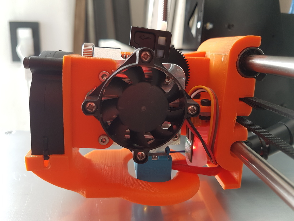 Free 3D file Titan Aero BLTOUCH and Layer Fan whit x Carriage 🧞‍♂️・3D ...