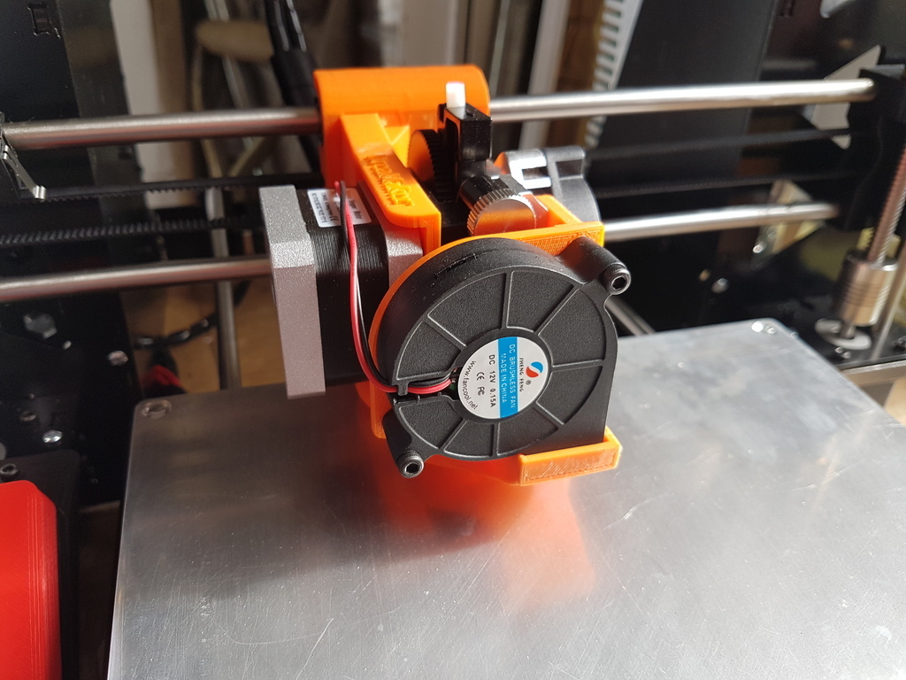 Free 3D file Titan Aero BLTOUCH and Layer Fan whit x Carriage 🧞‍♂️・3D ...