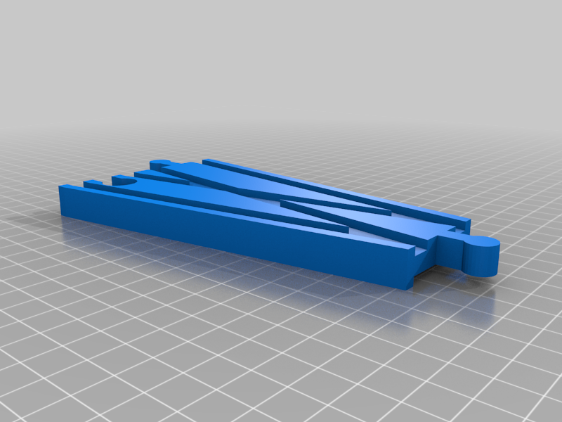 Free 3D file toy train V track 🚆・3D printable model to download・Cults