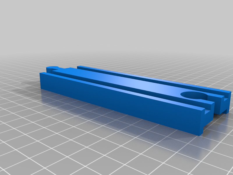 Free 3D file straight toy train track 🚆・3D printing idea to download・Cults
