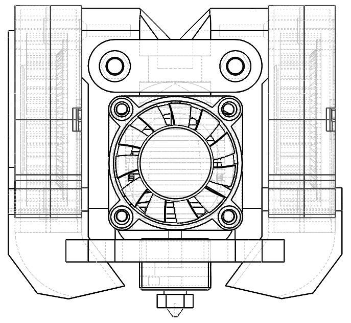 Free 3D file E3D v6 Mount for DreamMaker OverLord 🧞‍♂️・3D print design ...