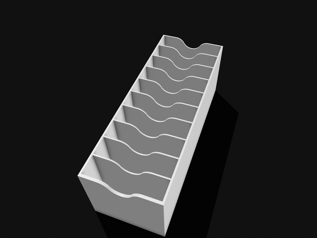 Free 3D file Shelf for 10 big Distress Oxide Ink Pads 🎨・3D printer ...