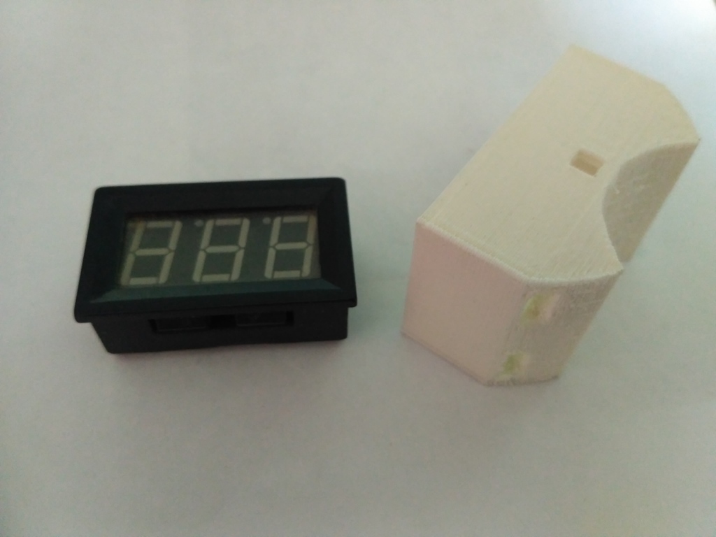 Free 3D file voltmeter case with stem mount 🔌・3D print design to ...