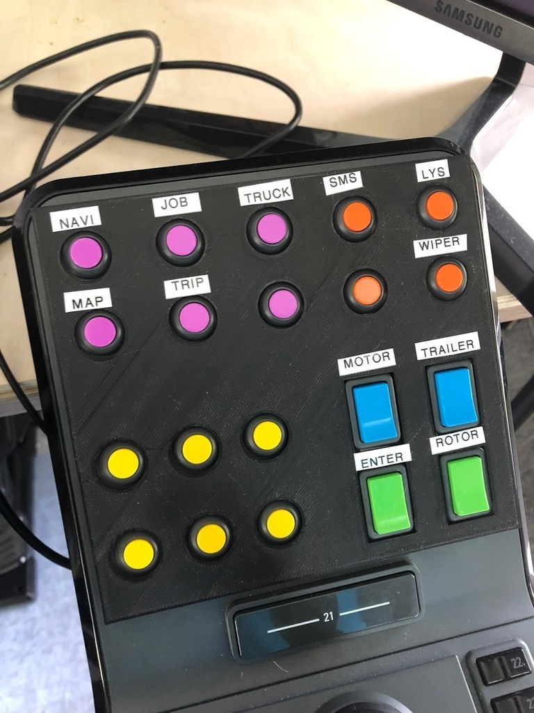 Free 3D file Saitek sidepanel 🎮・3D printable object to download・Cults