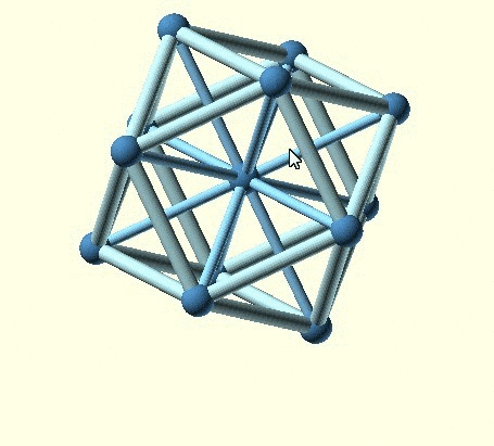 Free 3D file Vector Equilibrium - Cuboctahedron 👽・3D printing model to ...