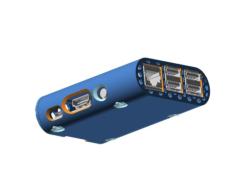 3D-Datei Raspberry PI 3 / 2-Gehäuse 🔌 kostenlos・Design für 3D-Drucker ...