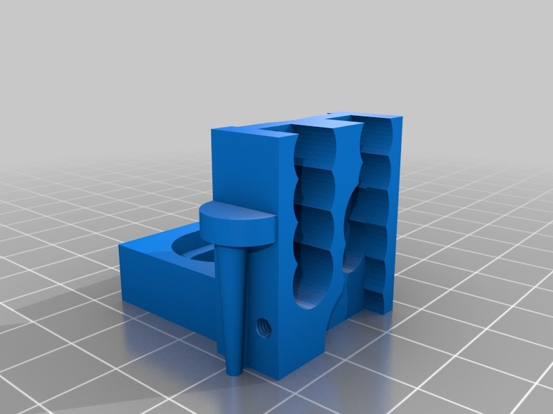 Free 3D file E3D v6 hotend mount for Creality CR7, CR8, CR10. Modular ...