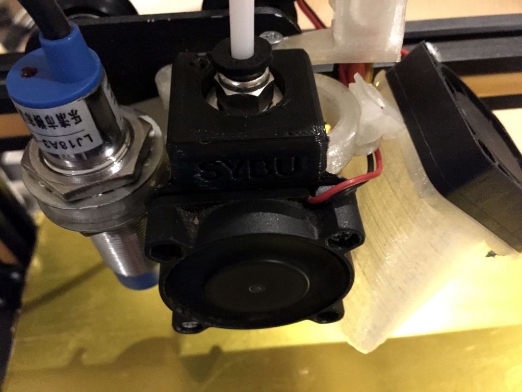 Free 3D file E3D v6 hotend mount for Creality CR7, CR8, CR10. Modular ...