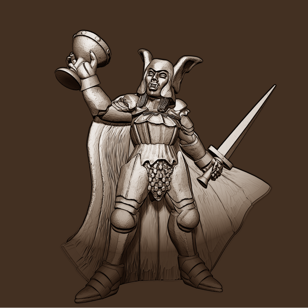 Free 3D file Multiverse Monday #257: Vampire Queen 🧛・Design to download ...