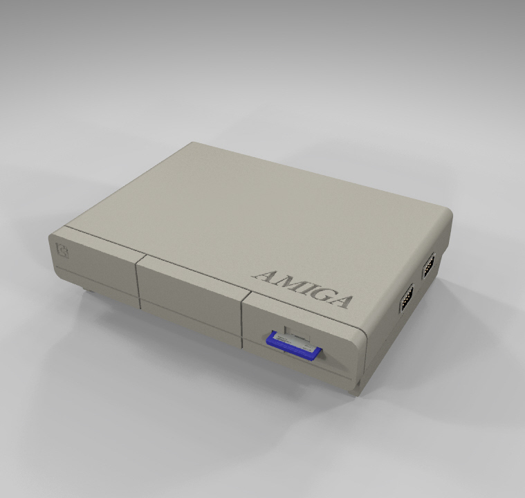Free 3D file Amiga 1000 Pi 4 🖥️・3D printable model to download・Cults