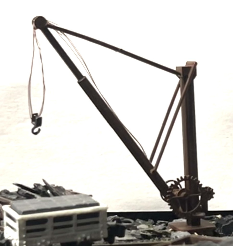 Free 3D file Freelance OO9/009/OO/HO scale crane 🏗️・3D print design to ...