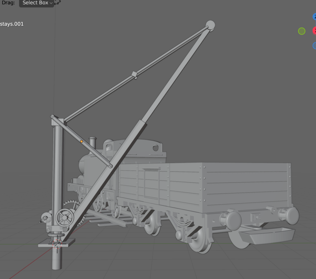Free 3D file Freelance OO9/009/OO/HO scale crane 🏗️・3D print design to ...