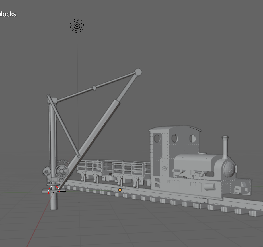 Free 3D file Freelance OO9/009/OO/HO scale crane 🏗️・3D print design to ...