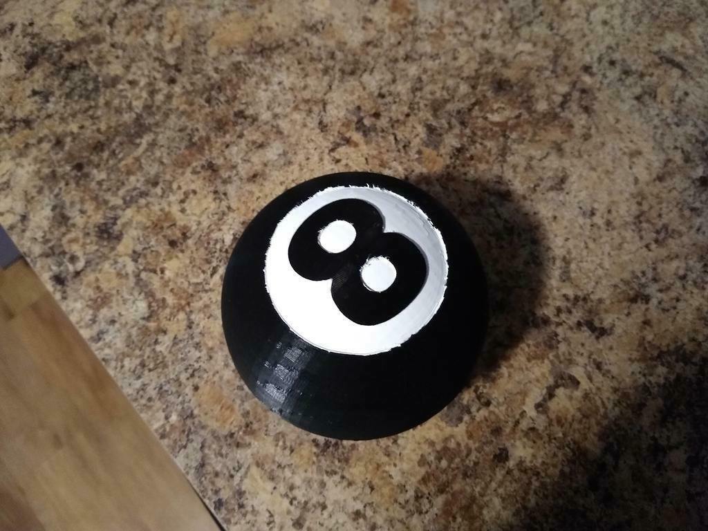 Free 3D file Digital Magic 8 Ball (re-Mix) 🪄・3D printing idea to ...