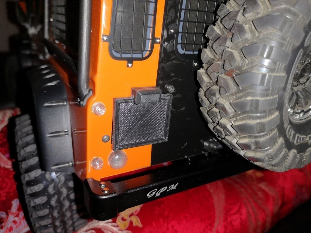 Free 3D file License Plate TRX Landy 🚁・3D printer model to download・Cults