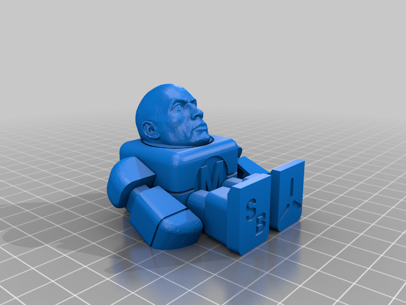 Fichier 3D gratuit Robo Rock 🪨・Modèle imprimable en 3D à télécharger・Cults