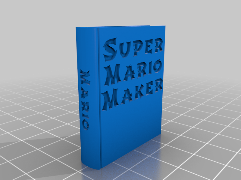 Free 3D file Super Mario Maker 2 Book Switch Game Holder 📚・Template to ...