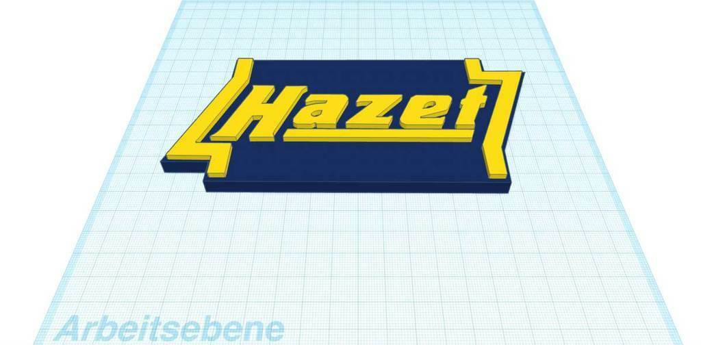 Fichier 3D gratuit Logo HAZET ancien 🧞‍♂️・Modèle à télécharger et à ...