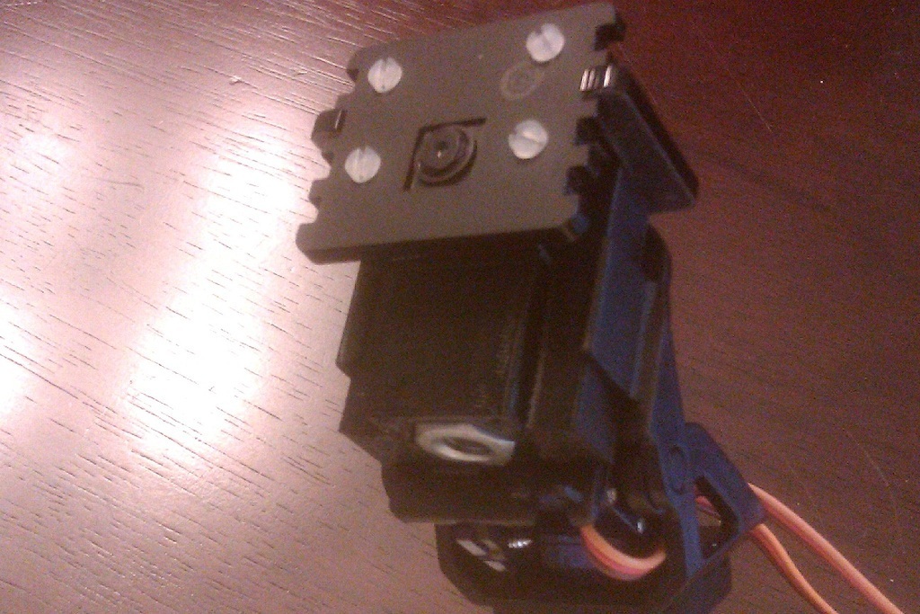 Free 3d File Raspberry Pi Camera Mount Pan Tilt Adapter 📷・3d Printable Model To Download・cults