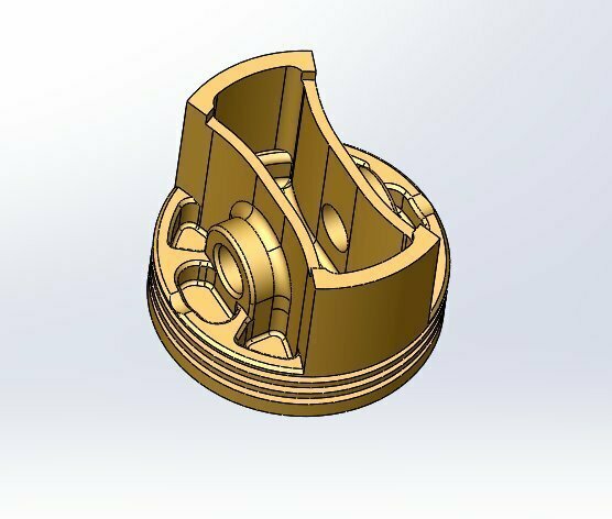 Free 3D file motorcycle piston 🏍️・3D printable object to download・Cults