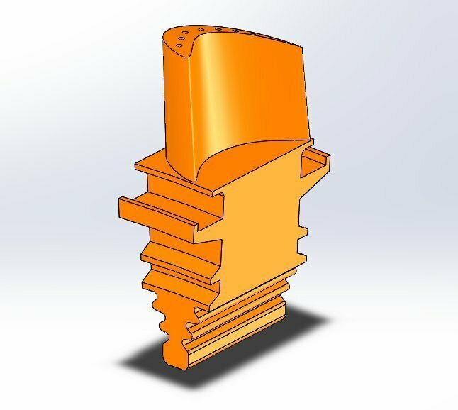 Free 3D file Stage 1 bucket from an heavy duty gas turbine 🪣・3D printer ...