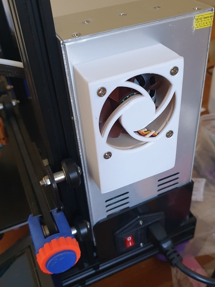 Free 3D file PSU Fan housing for Ender3 🧞‍♂️・3D printable object to ...