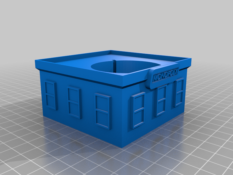 Free 3D file Monopoly dice tower 🎲・3D printer model to download・Cults