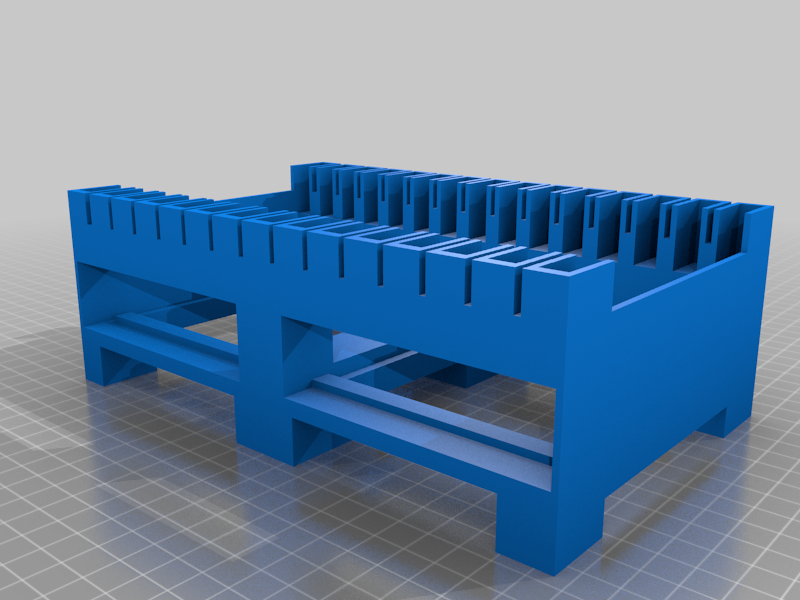 Free 3D file iPhone SE (1st Gen) Rack w/ 15 slots 📱・3D printer design ...