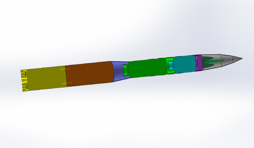 Free 3D file Minuteman III ICBM - 1/50 Scale - Mark II 🧸・3D print design to download・Cults