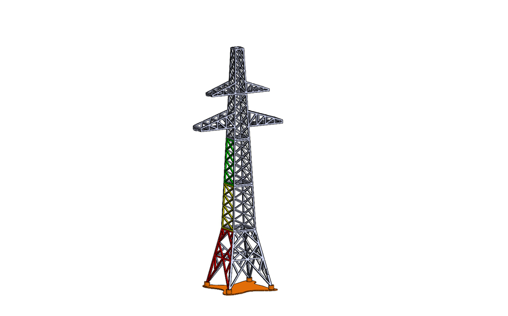 3D-Datei Strommast / Sendeturm - Maßstab 1:50 🧸 kostenlos・Modell zum 3D ...