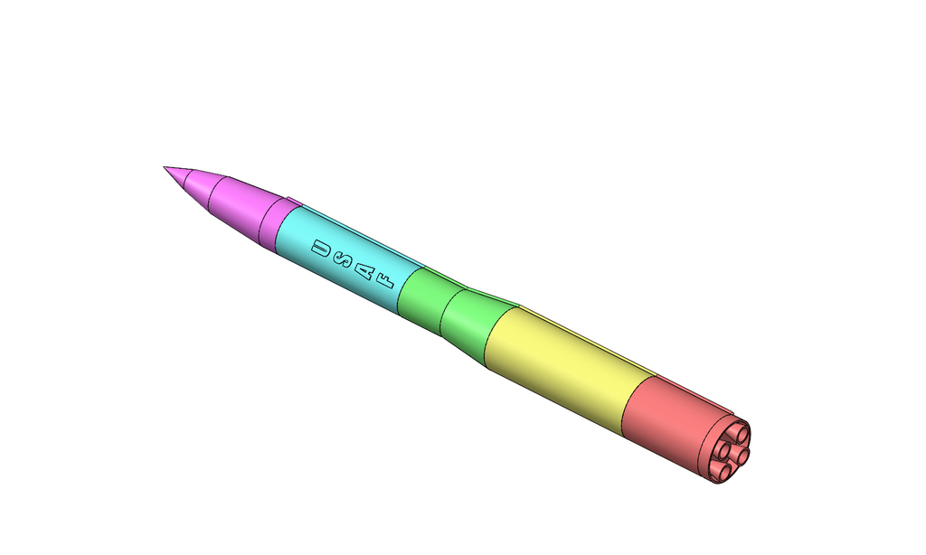 Free 3D file Minuteman III ICBM - 1/50 Scale - Mark I 🎲・3D printer ...