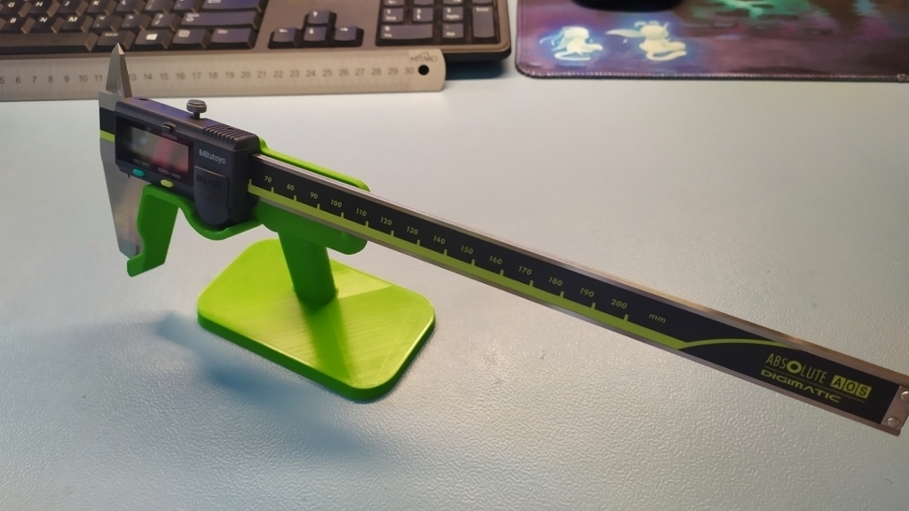 Free 3D file Mitutoyo 200mm Caliper Stand 🧑‍🔧・3D printing template to ...