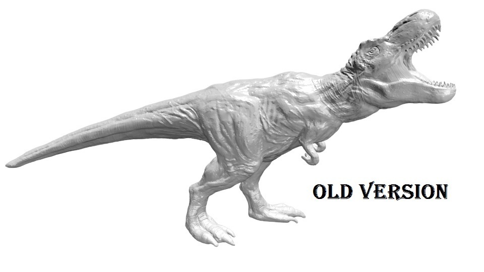 Archivo 3D gratuito T-Rex Parque Jurásico 🦖・Idea de impresión 3D para ...