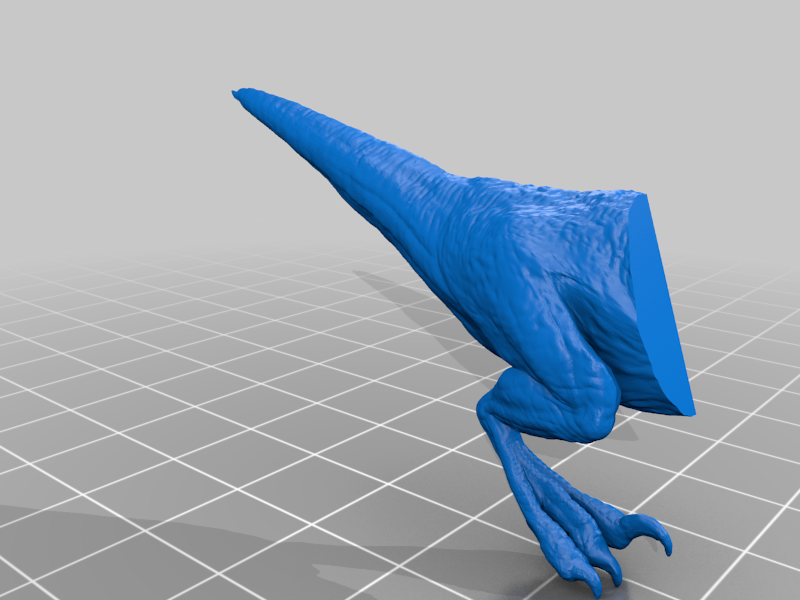 Free 3D file Velociraptor Blue with Base 👹・3D printable model to ...