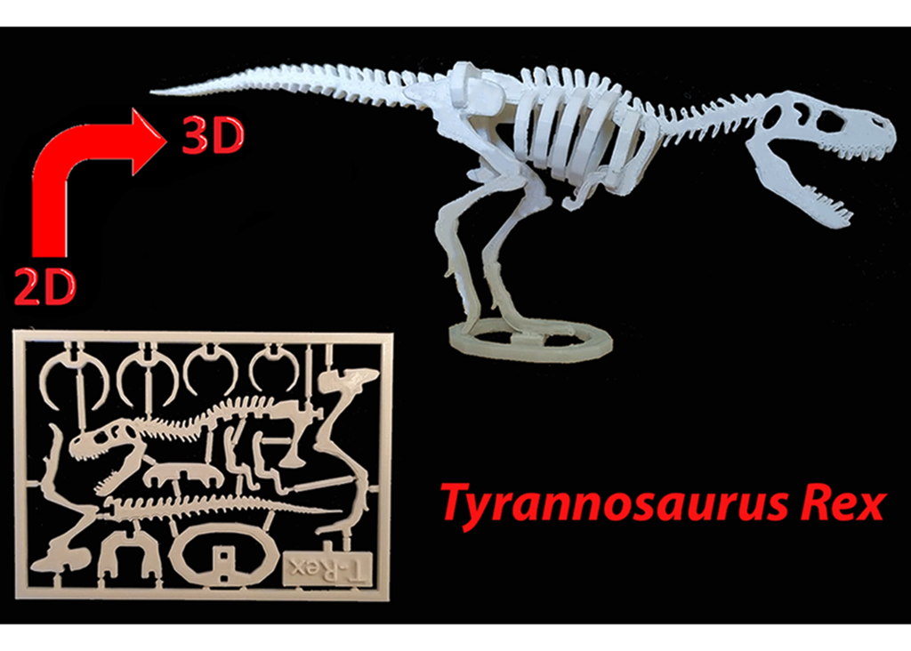 Fichier 3D gratuit Carte de kit T-Rex (Re-upload) 🦖・Design à ...
