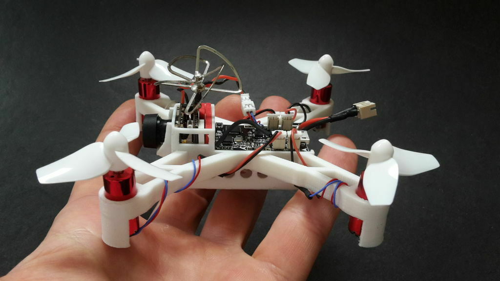 Free 3D file Micro drone FPV Libelle 🚁・3D printer model to download・Cults