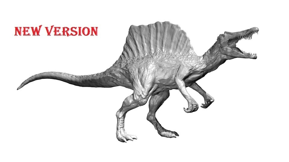 Free 3D file Spinosaurus 🦖・3D print design to download・Cults