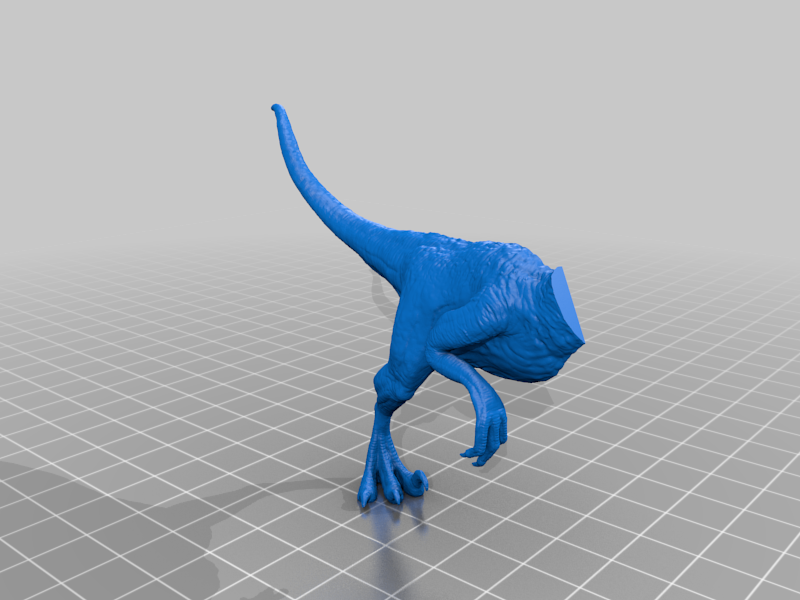 Free 3D file Velociraptor Blue with Base 👹・3D printable model to ...