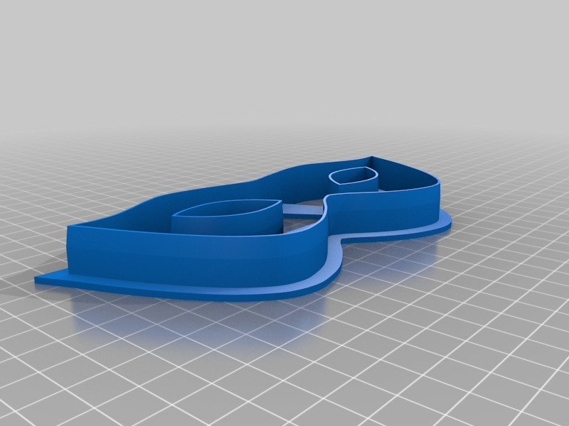 Free 3D file Masquerade mask cookie cutter 🍪・3D printing model to ...
