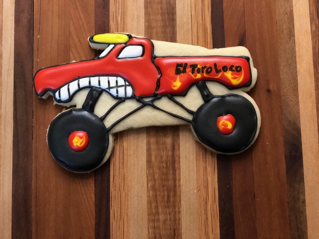 Archivo 3D gratis Cortador de galletas El Toro Loco (Monster Jam) 👹 ...