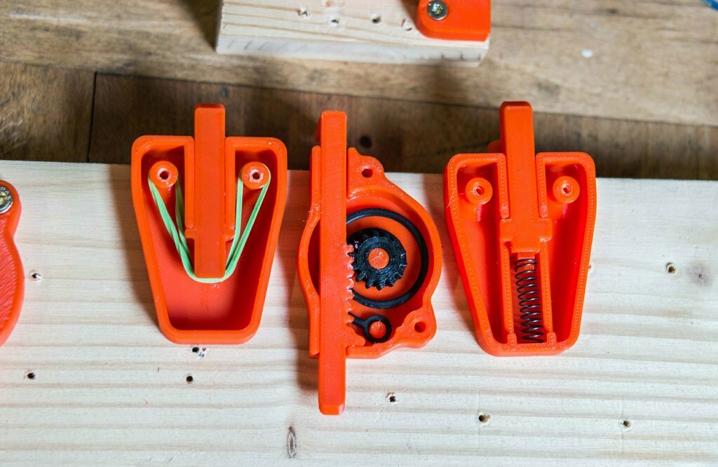 Fichier 3D gratuit Serrure à pêne à ressort pour porte coulissante ...