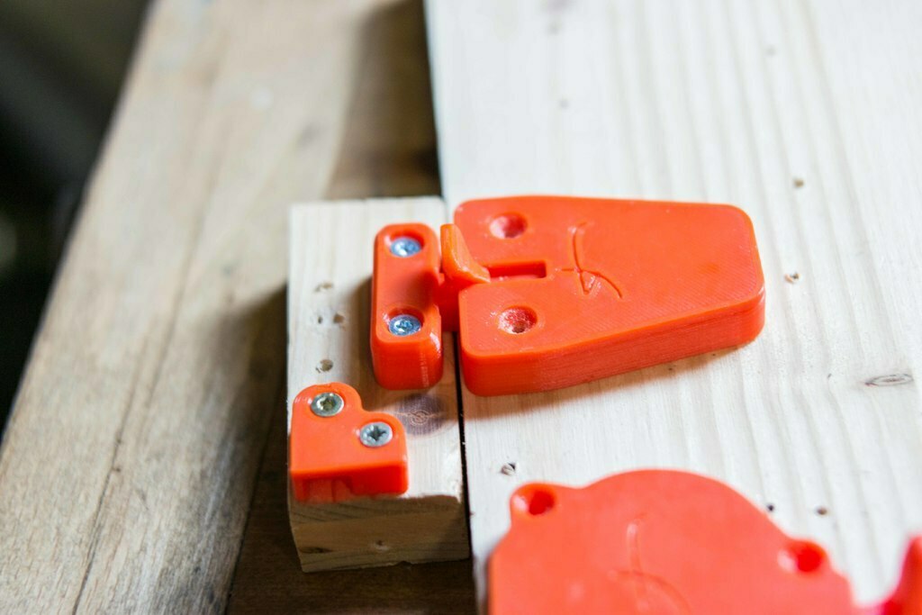 Fichier 3D gratuit Serrure à pêne à ressort pour porte coulissante ...