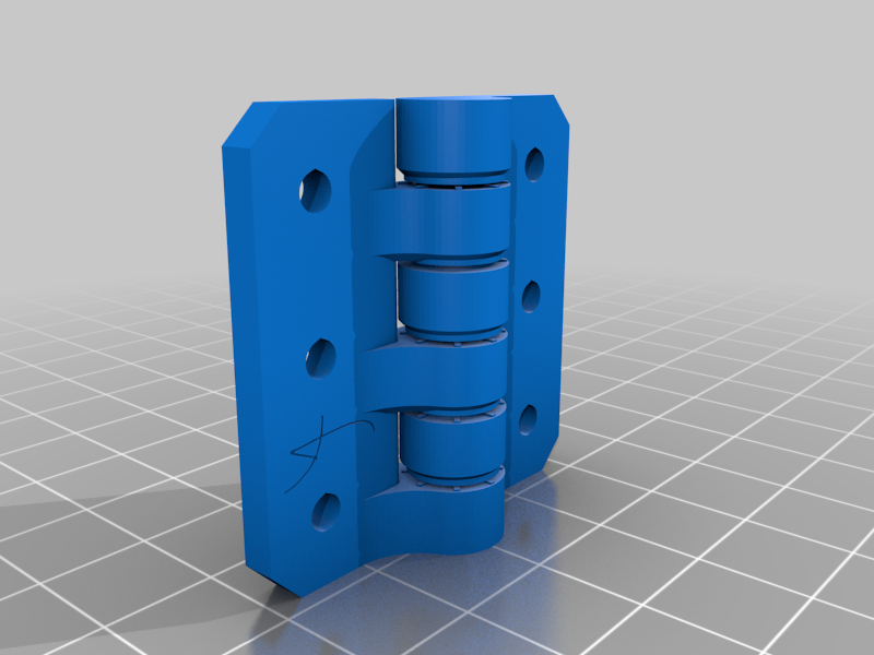 Free 3D file Stable Hinge !upright printable! 🧑‍🔧・3D printer design to ...