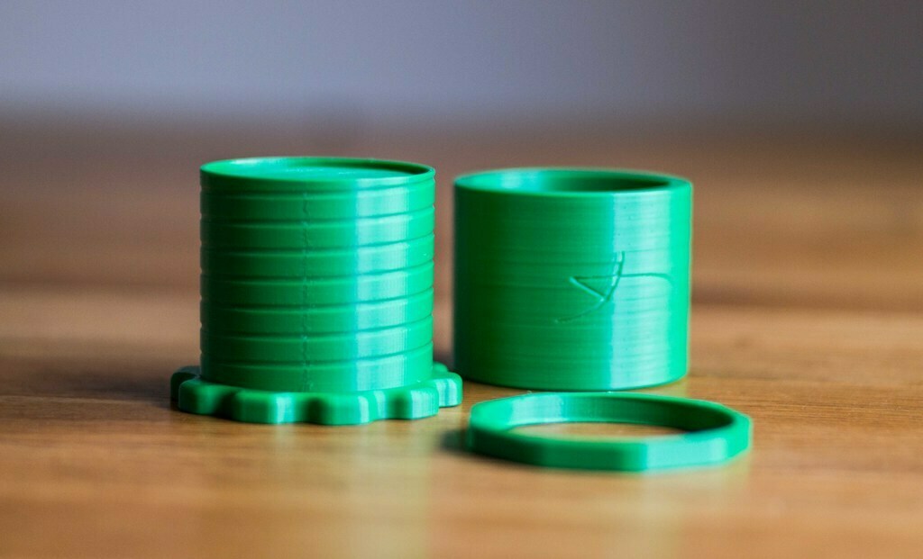 Free 3D file Volumiscale - Adjustable volume measuring cup ☕・3D print ...