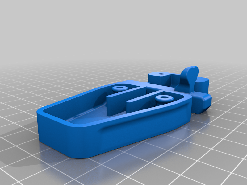 Fichier 3D gratuit Serrure à pêne à ressort pour porte coulissante ...