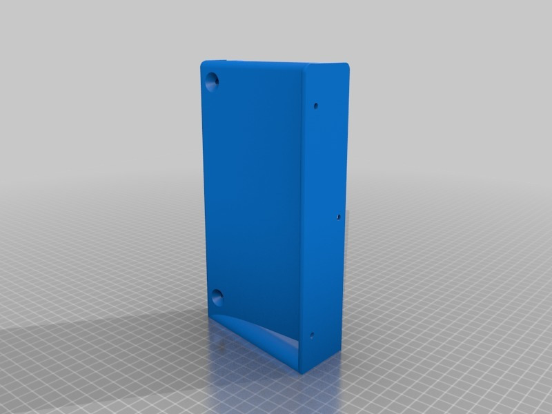 Free 3D file shelf holder upright (90mm high 200mm long) 🏢・3D print ...